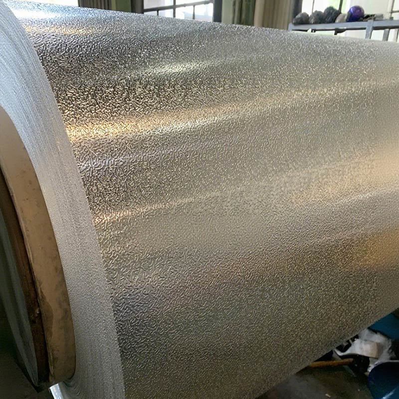 Hangxi Metal 1250mm Embossed Aluminum Coil Mill Finish Color Coated