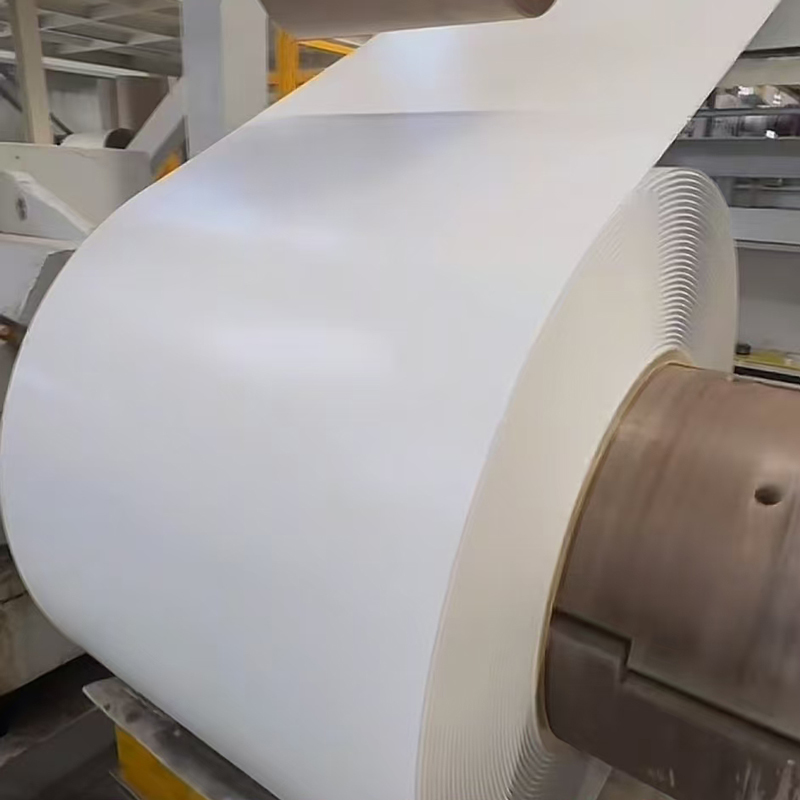 Industrial White Powder Coated Aluminium Sheet 600mm - 1250mm Width